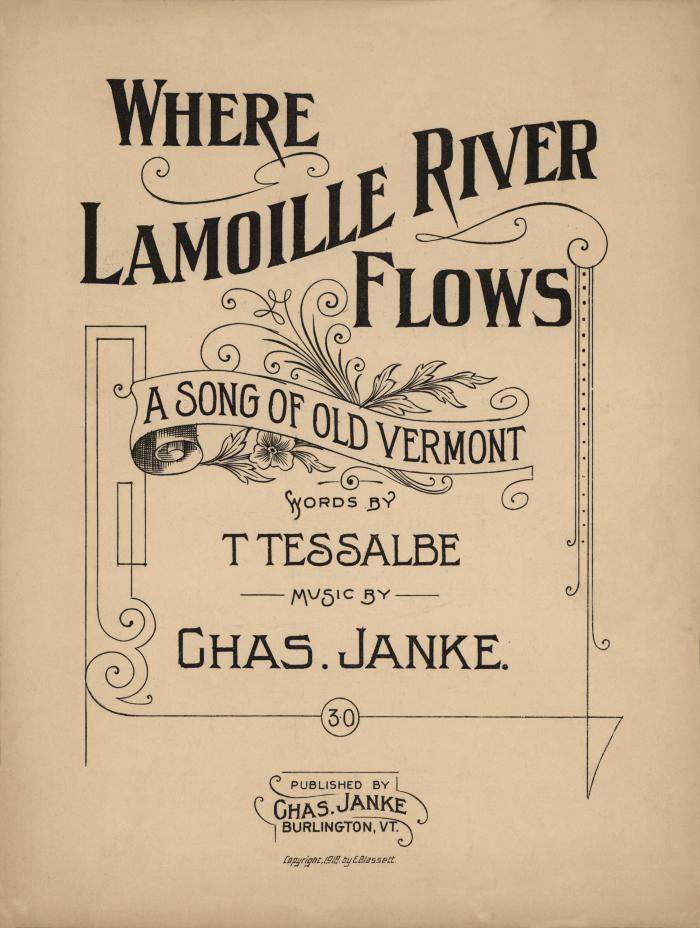 Vermont Music Archives Available Online – Vermont Archives Month